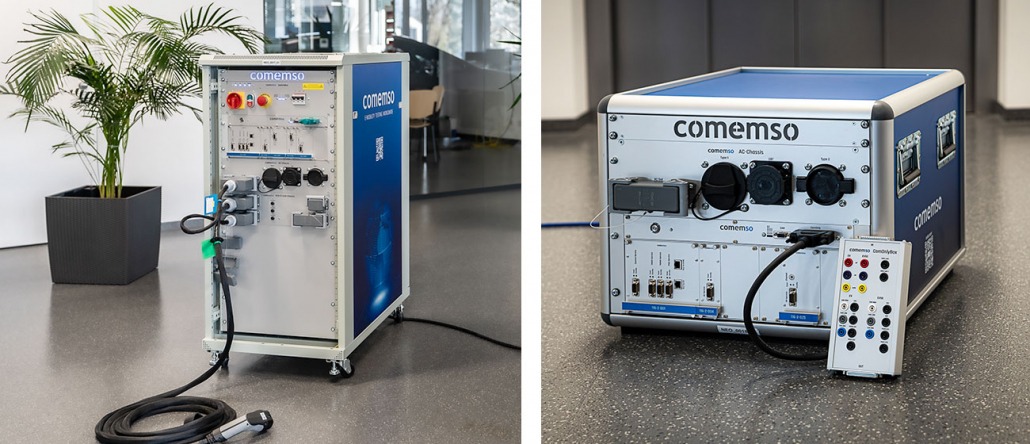 Our EVCA with Flex Technology for AC EVSE Testing