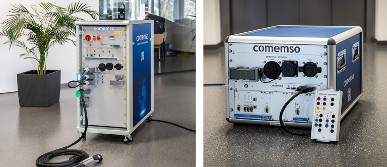 Our EVCA with Flex Technology for AC EVSE Testing